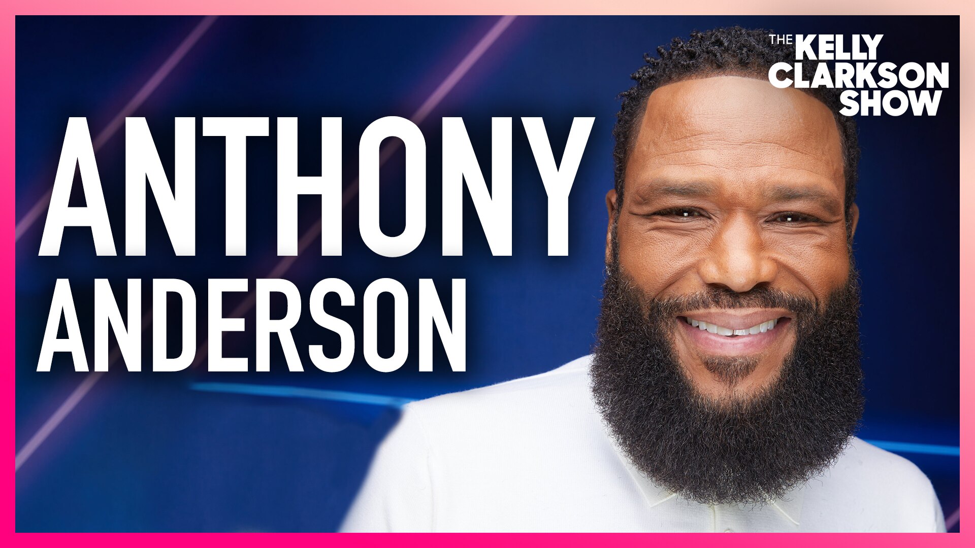 Watch The Kelly Clarkson Show - Official Website Highlight: Anthony Anderson Reveals Motivation ...
