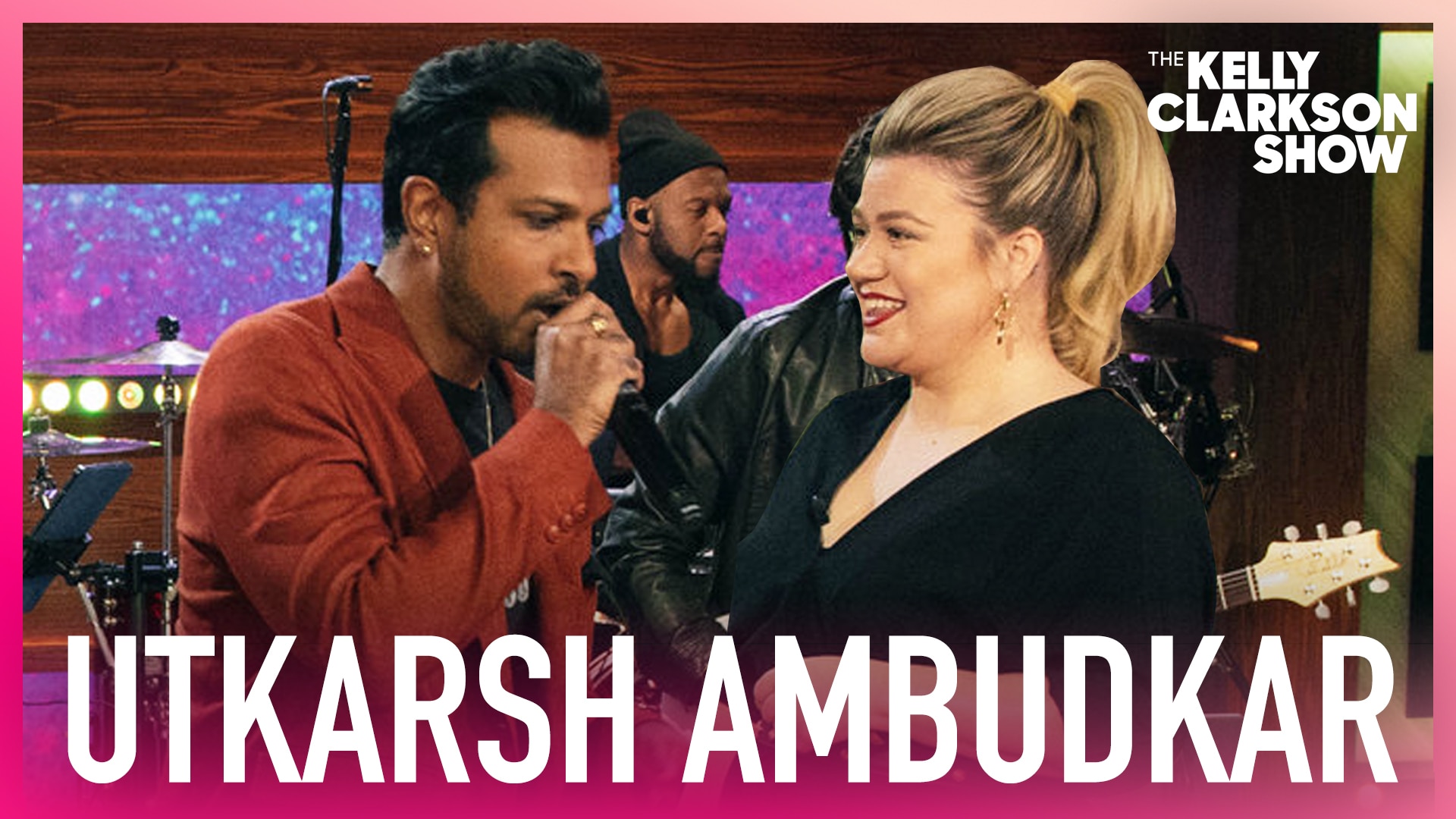 Watch The Kelly Clarkson Show - Official Website Highlight: Utkarsh Ambudkar & Kelly Clarkson ...