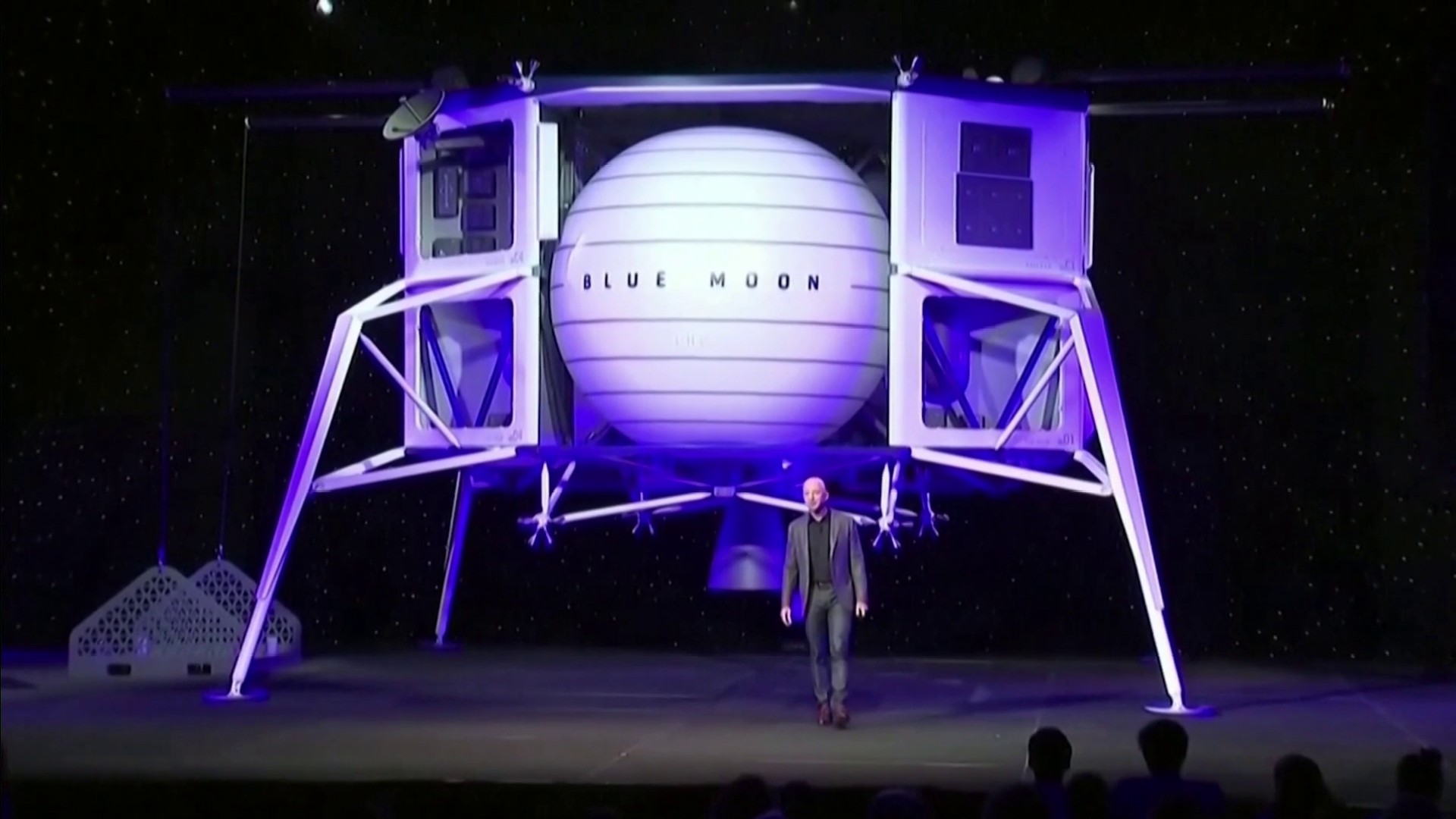 Watch Noticias Telemundo En La Noche Highlight: Blue Origin obtiene un ...