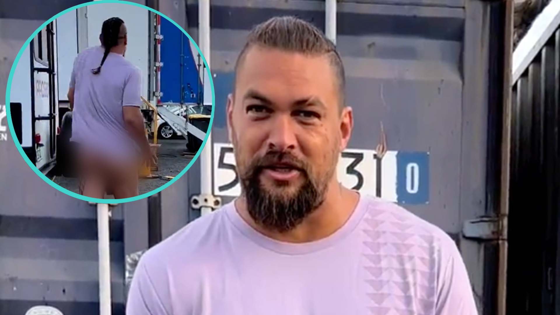 Watch Access Hollywood Highlight: Jason Momoa Bares His Behind Rocking ...