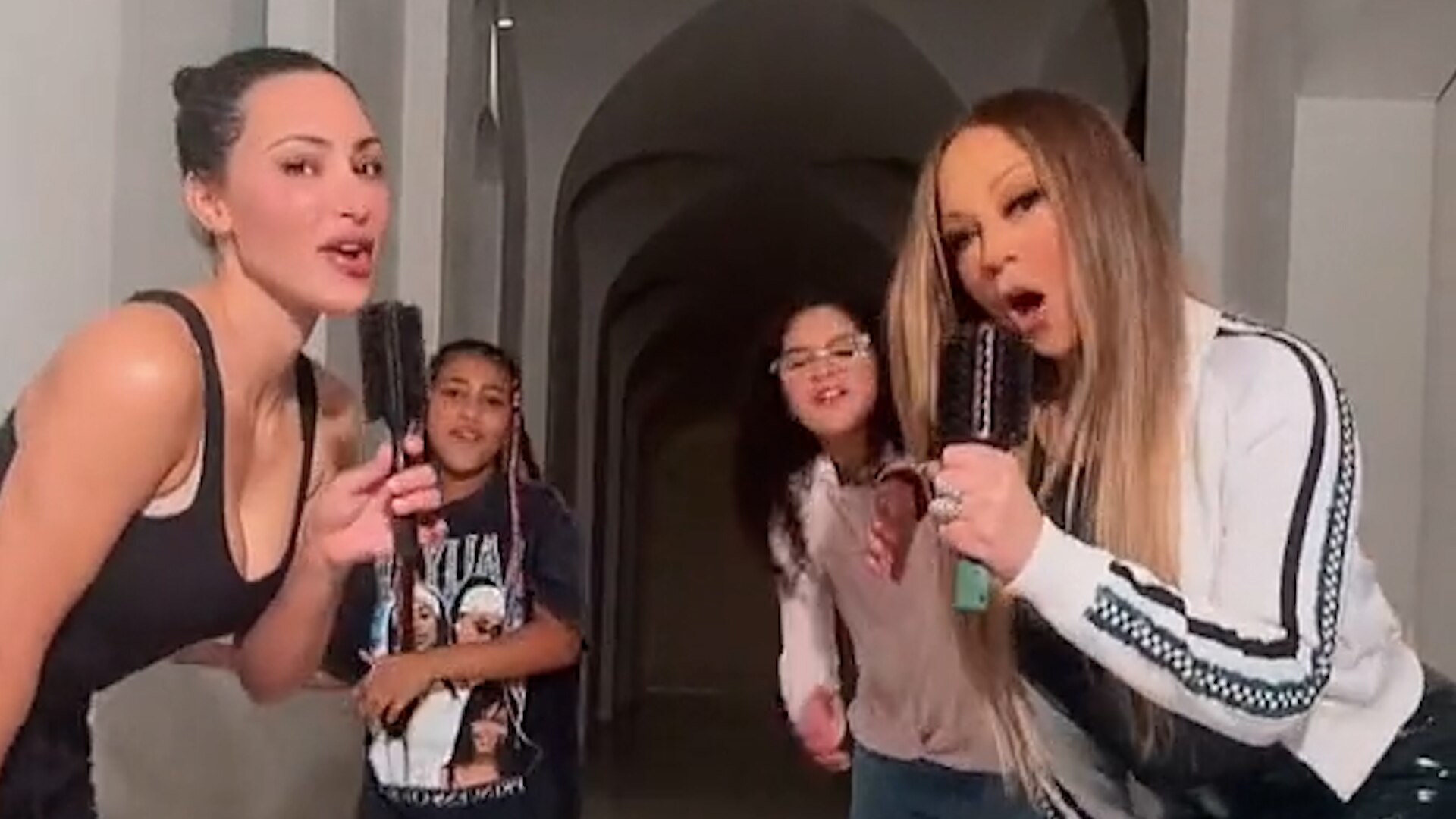 Watch Access Hollywood Highlight: Kim Kardashian Teams Up With Mariah ...