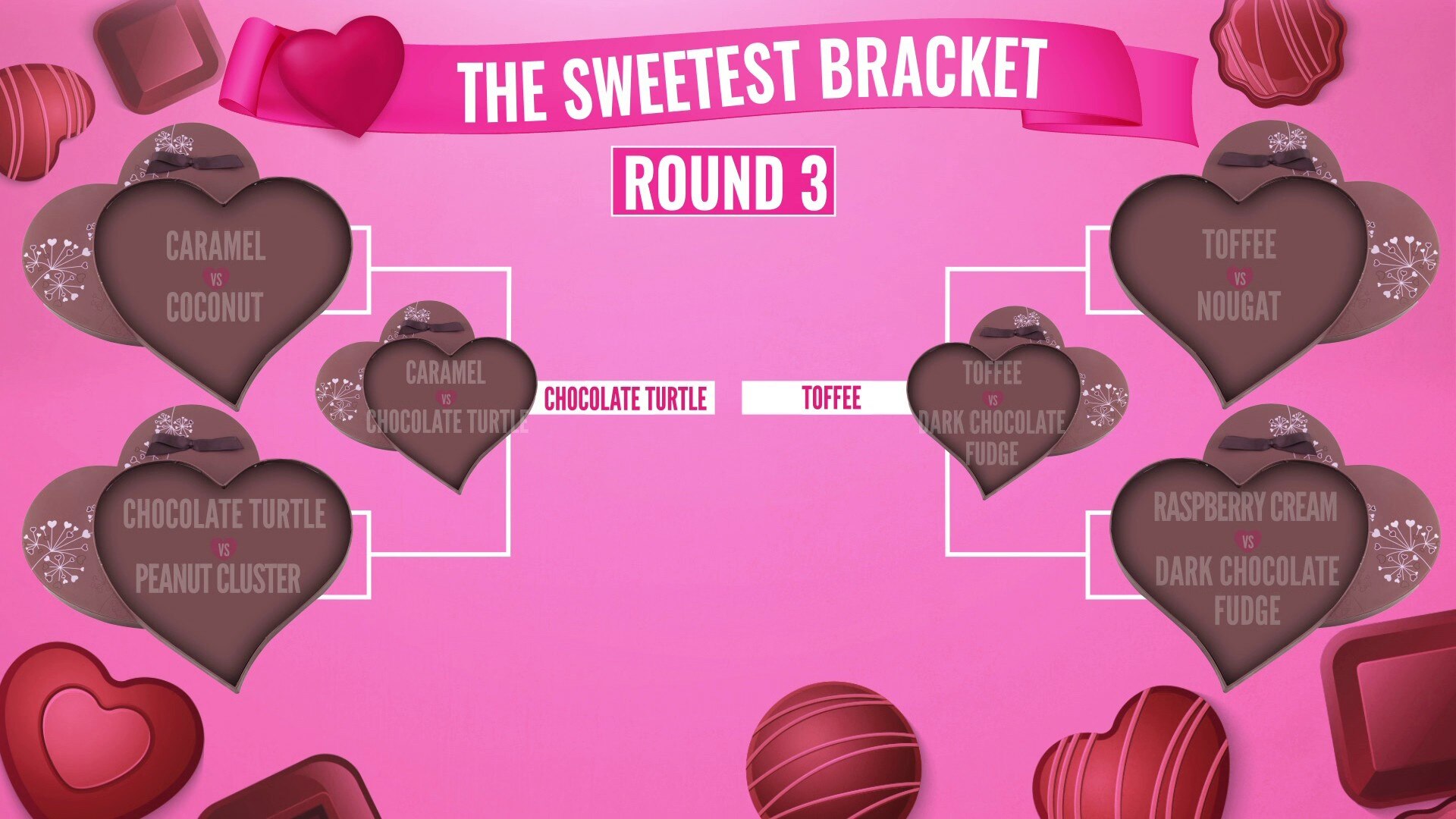 Watch TODAY Excerpt: Chocolate turtle and toffee face off in Valentine’s Day bracket - NBC.com