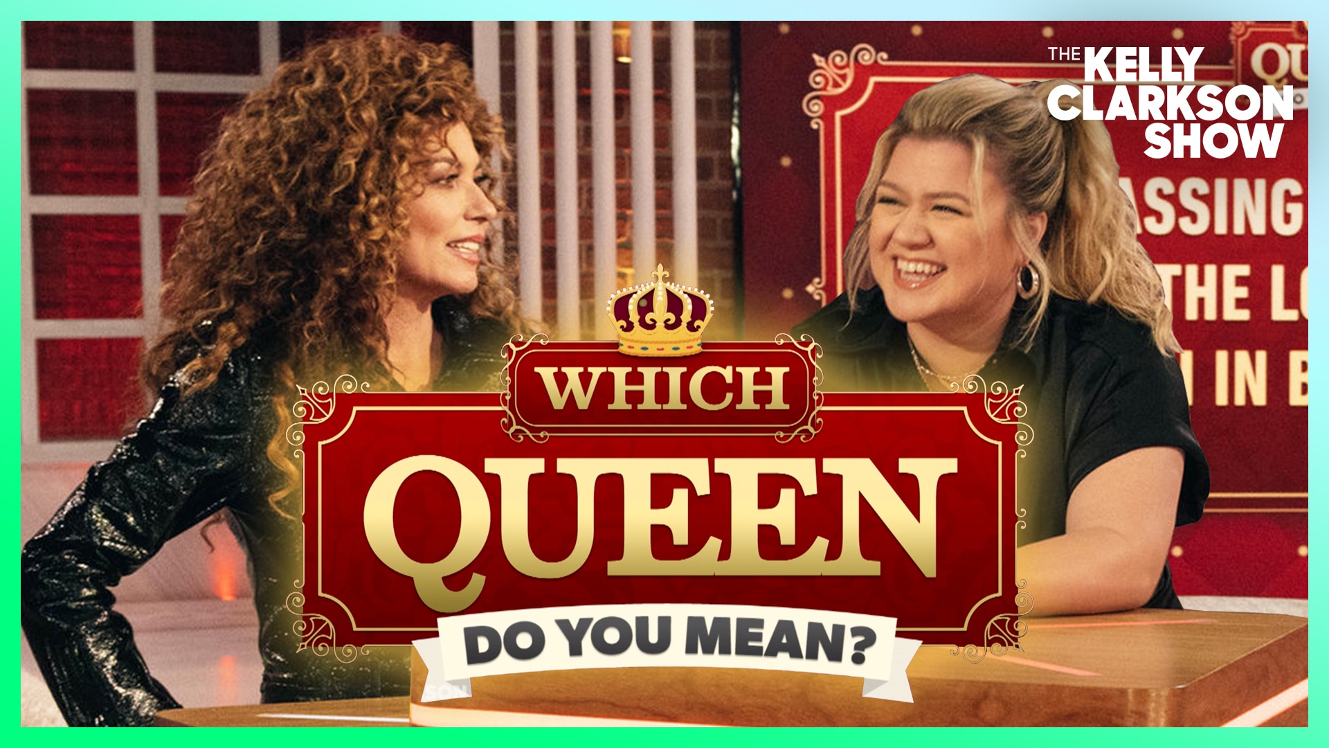 Watch The Kelly Clarkson Show - Official Website Highlight: Shania ...