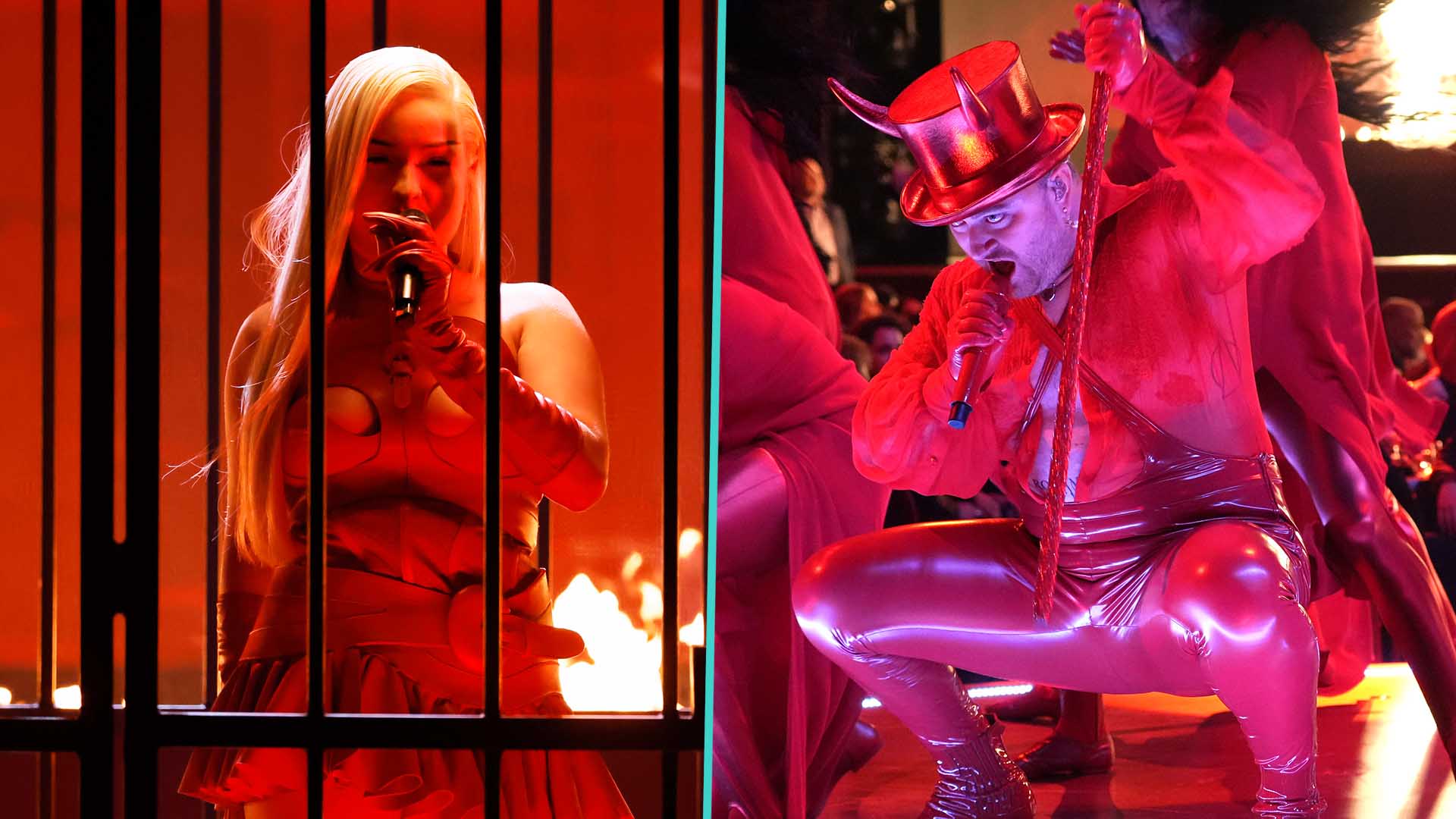 Watch Access Hollywood Highlight: Sam Smith & Kim Petras Sizzle During Racy ‘Unholy’ Performance ...