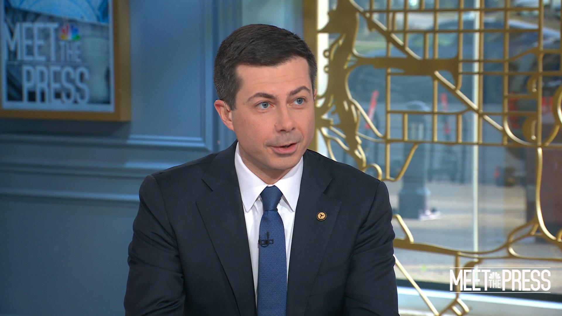 Watch Meet the Press Excerpt: Buttigieg: 'Flights are back to normal' after Chinese spy balloon ...