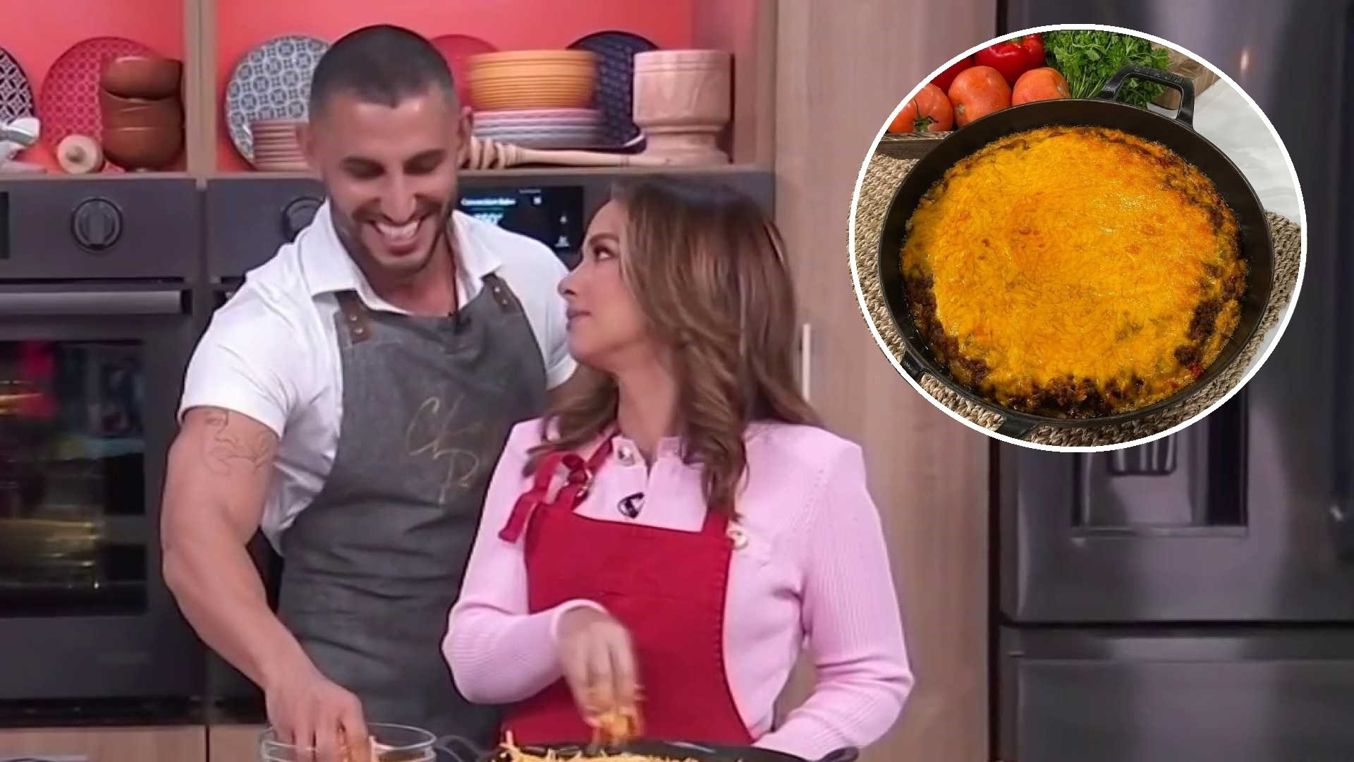 Watch Hoy Día Highlight: Adamari López cocina a una cacerola de carne y ...