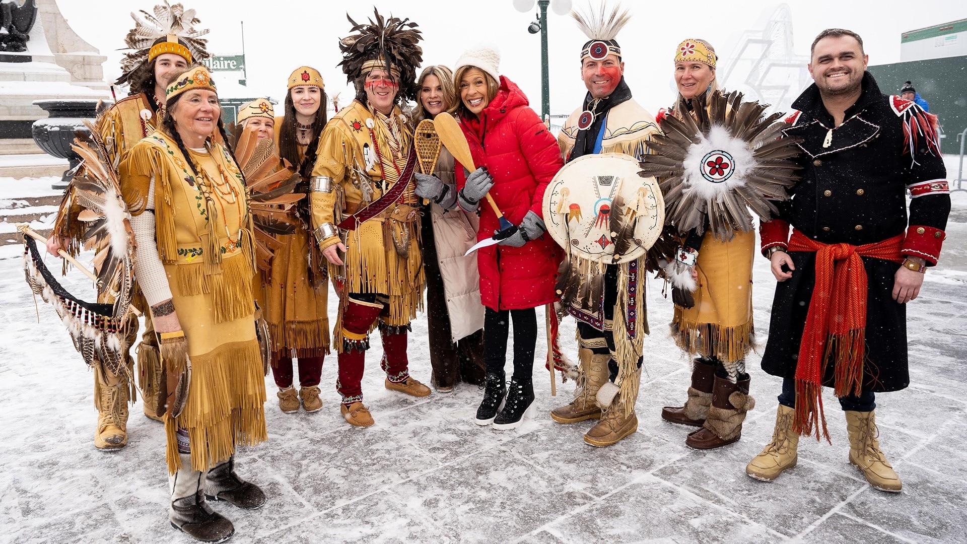 Watch TODAY Excerpt: See Sandakwa group perform indigenous Huron-Wendat ...
