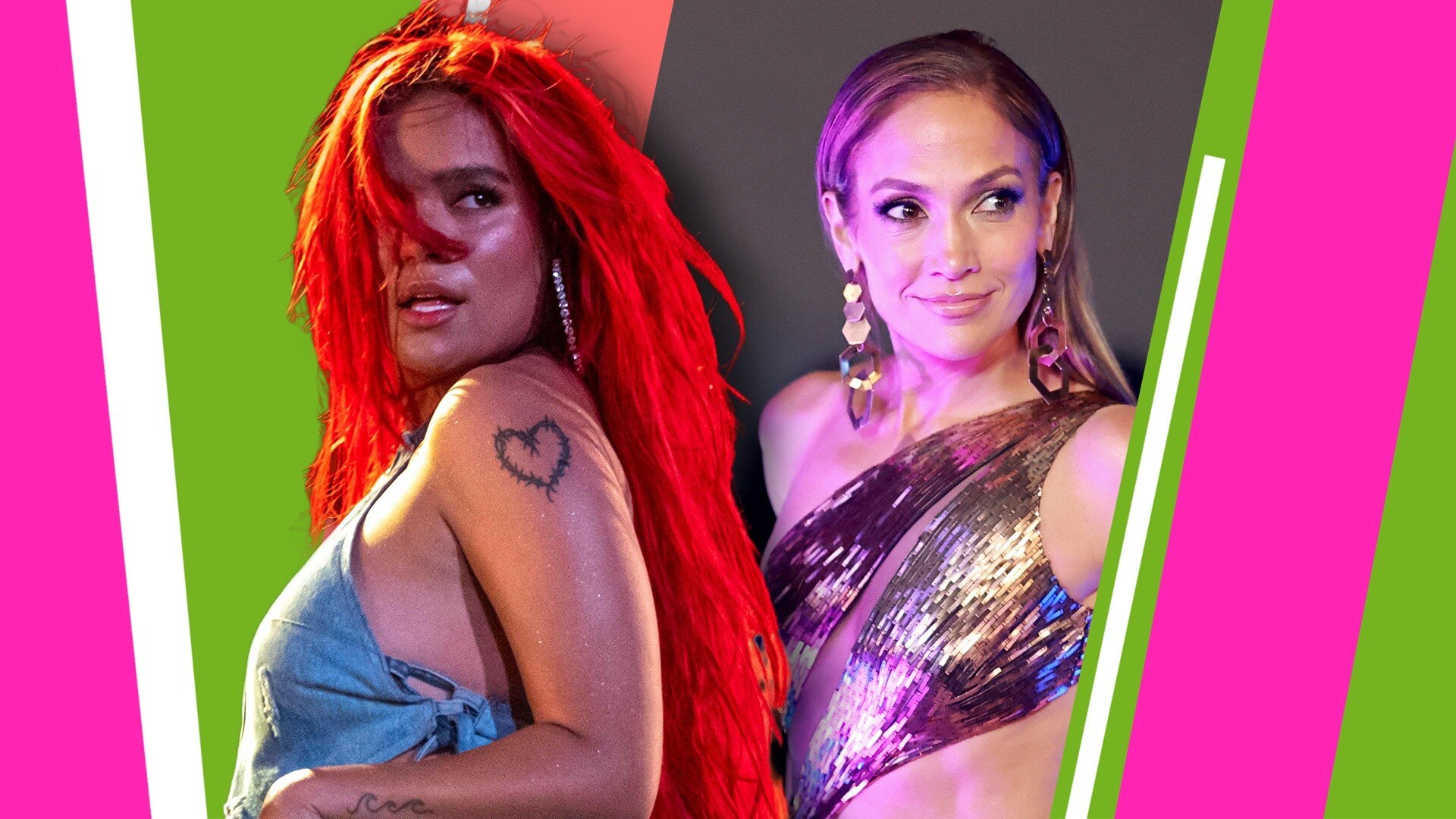 Watch En Casa con Telemundo Highlight: Karol G y Jennifer Lopez suben la temperatura con estas ...