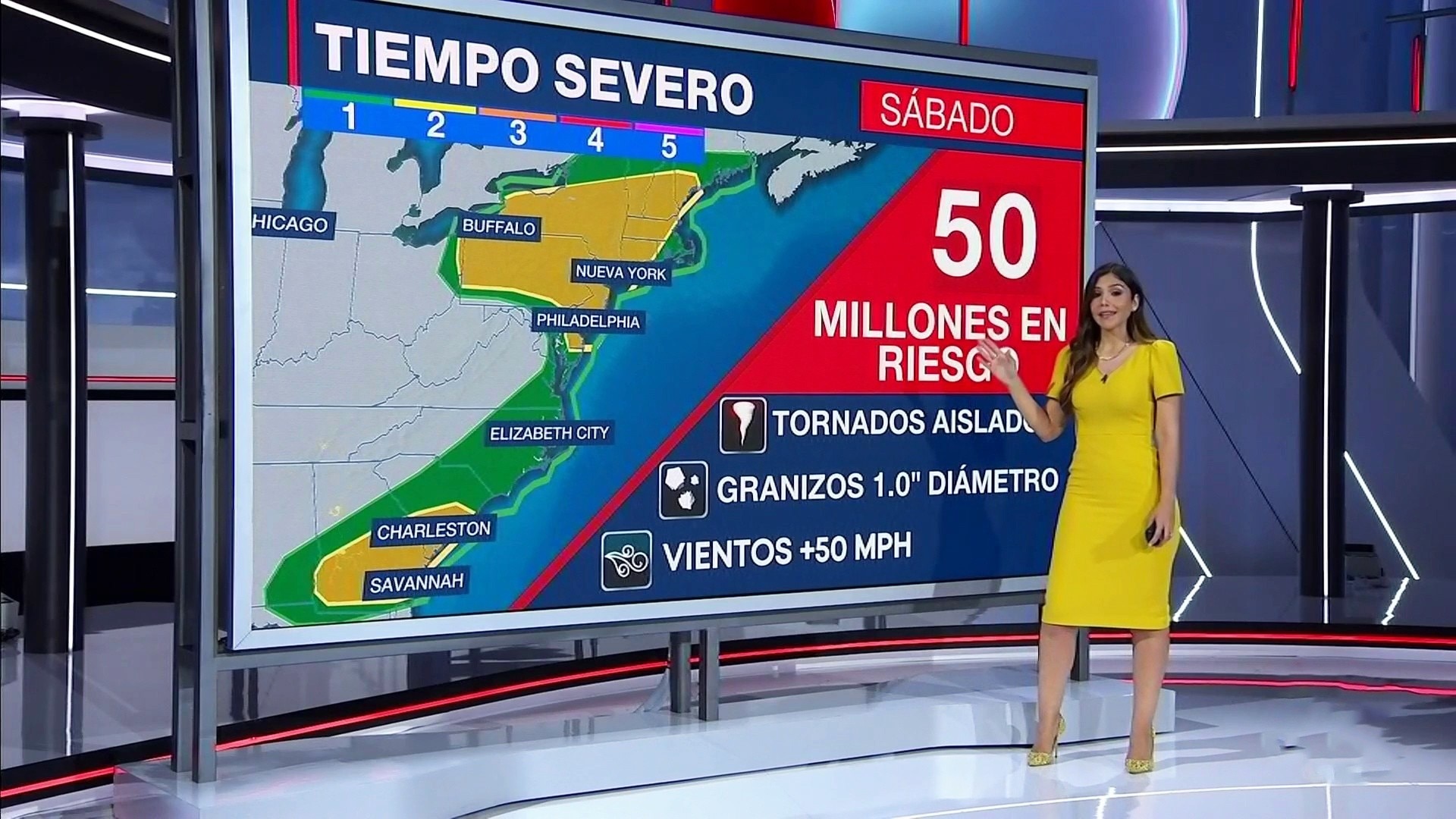 Watch Noticias Telemundo En La Noche Highlight “el Peligro Continúa