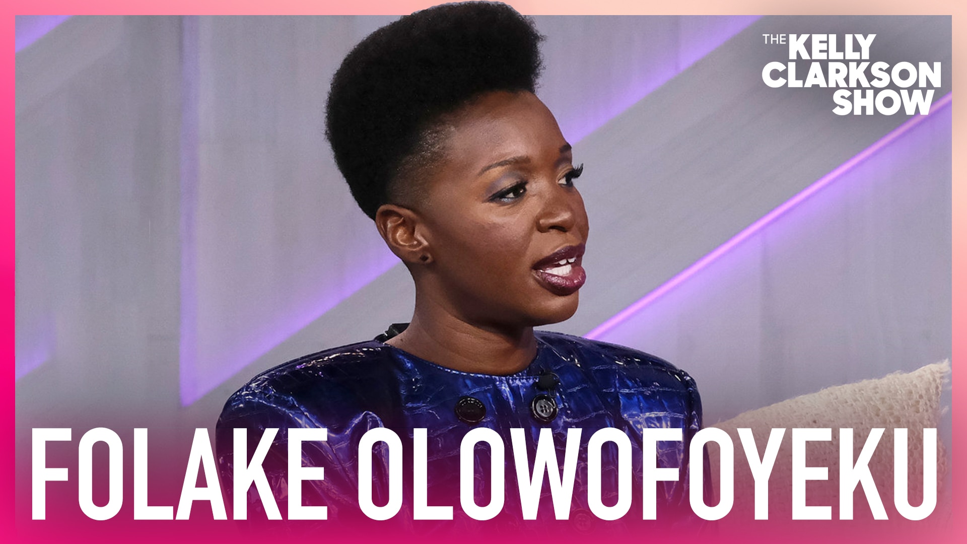 Watch The Kelly Clarkson Show - Official Website Highlight: Folake Olowofoyeku Shares Meaning ...