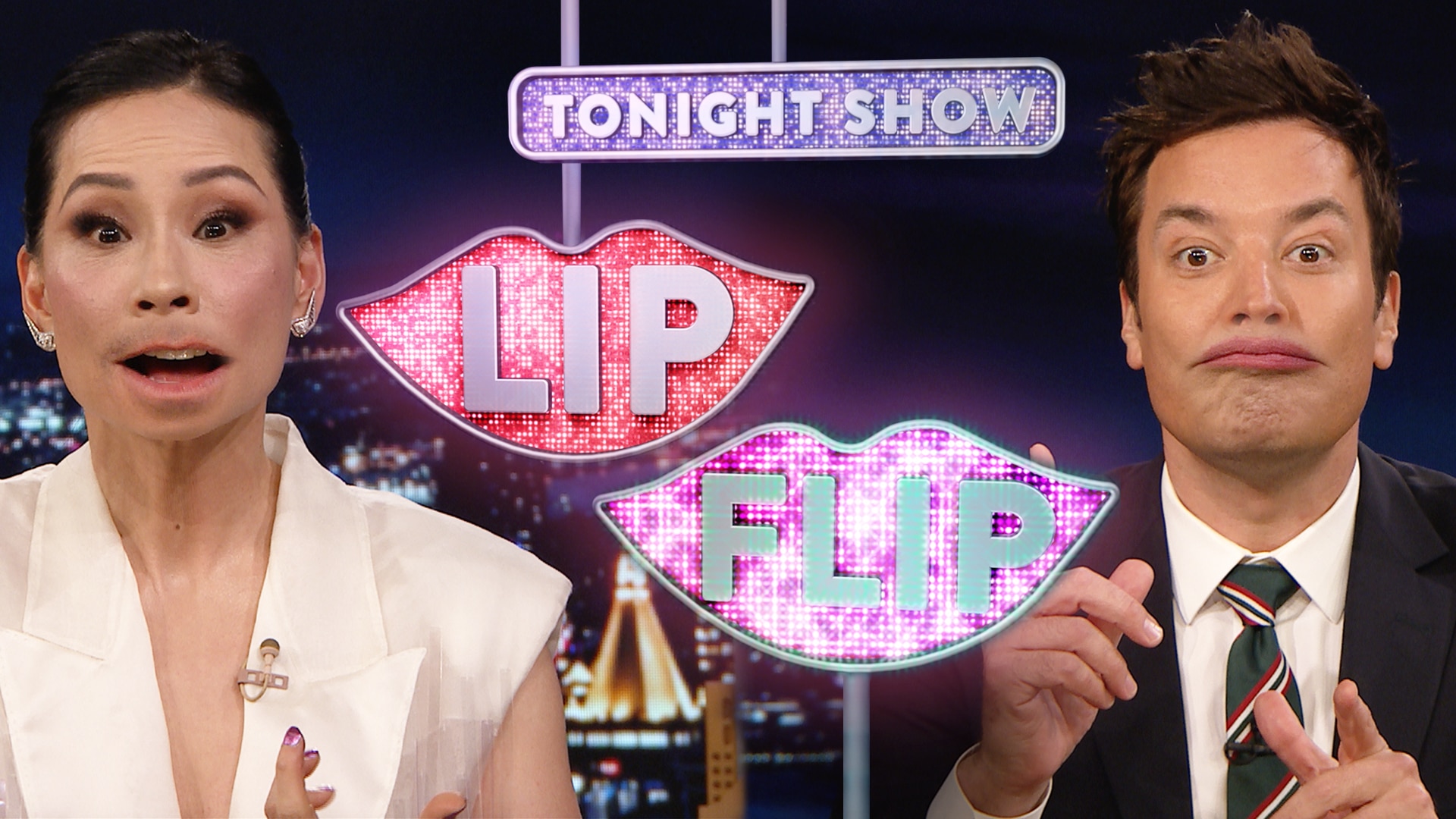 Watch The Tonight Show Starring Jimmy Fallon Highlight: Lip Flip with ...