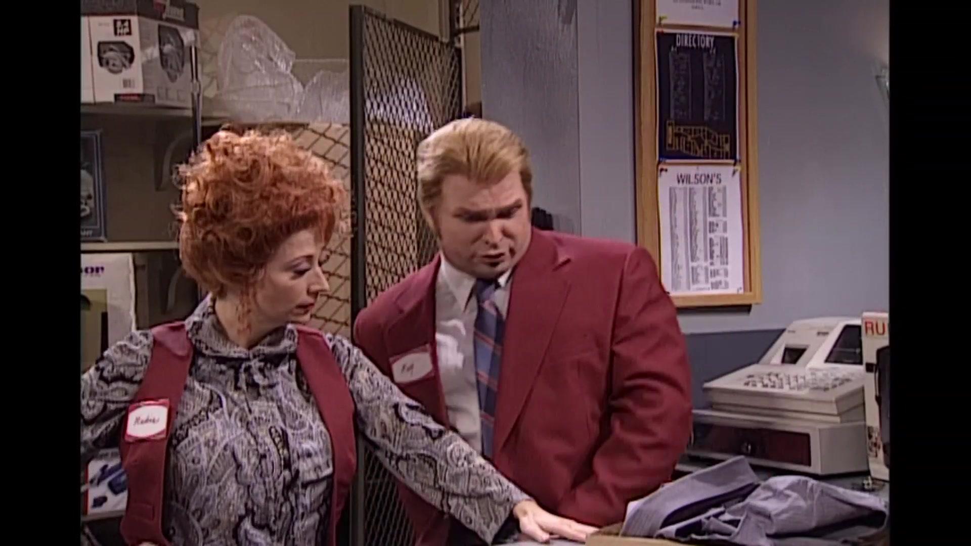 Watch Saturday Night Live Highlight: Nadeen at Wilson's - NBC.com