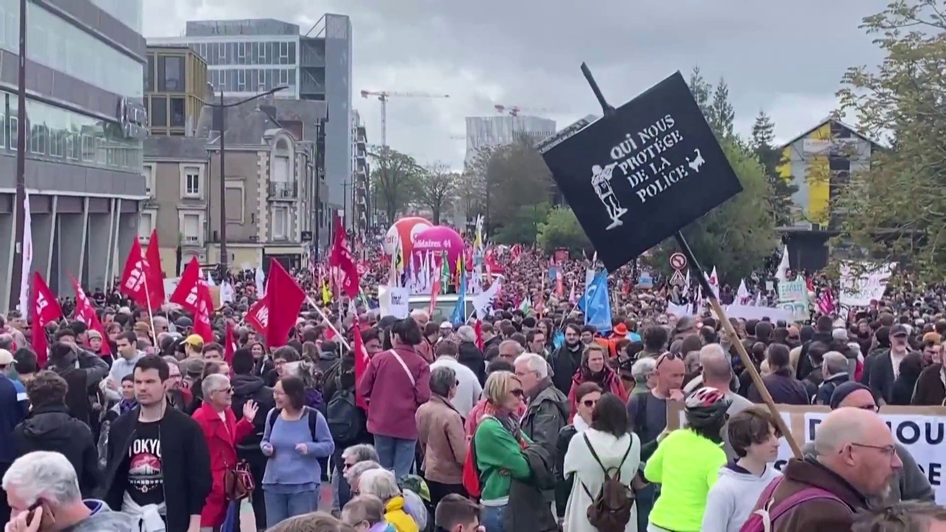 Watch TODAY Excerpt: May Day demonstrations expected in France over ...