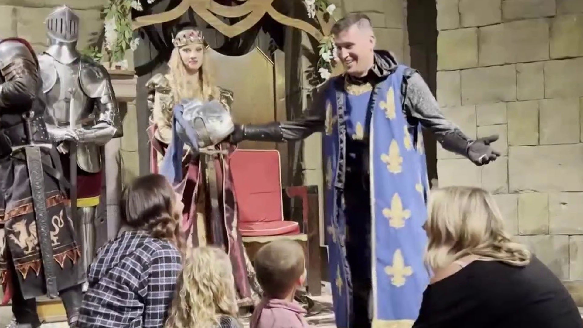 Watch TODAY Excerpt: Military dad in knight costume surprises kids at ...