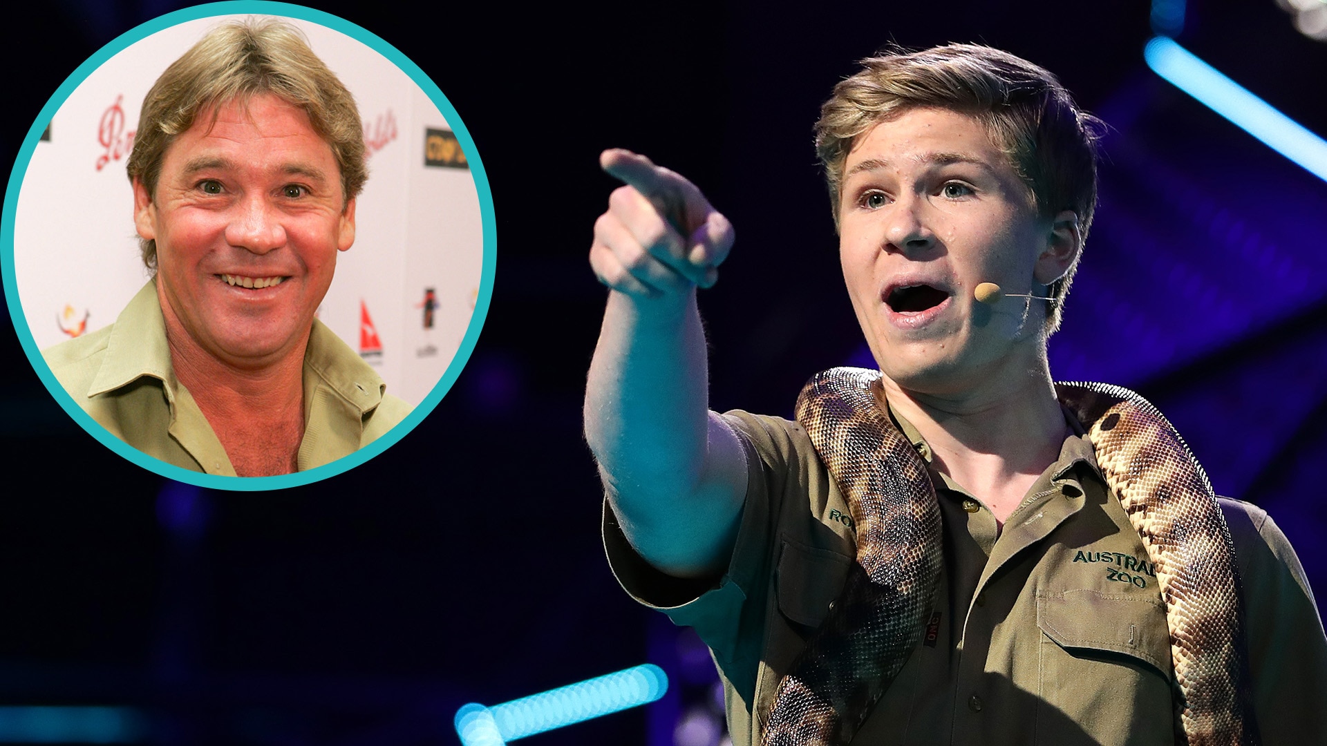 Watch Access Hollywood Highlight: Robert Irwin Gets Bitten In The Face ...