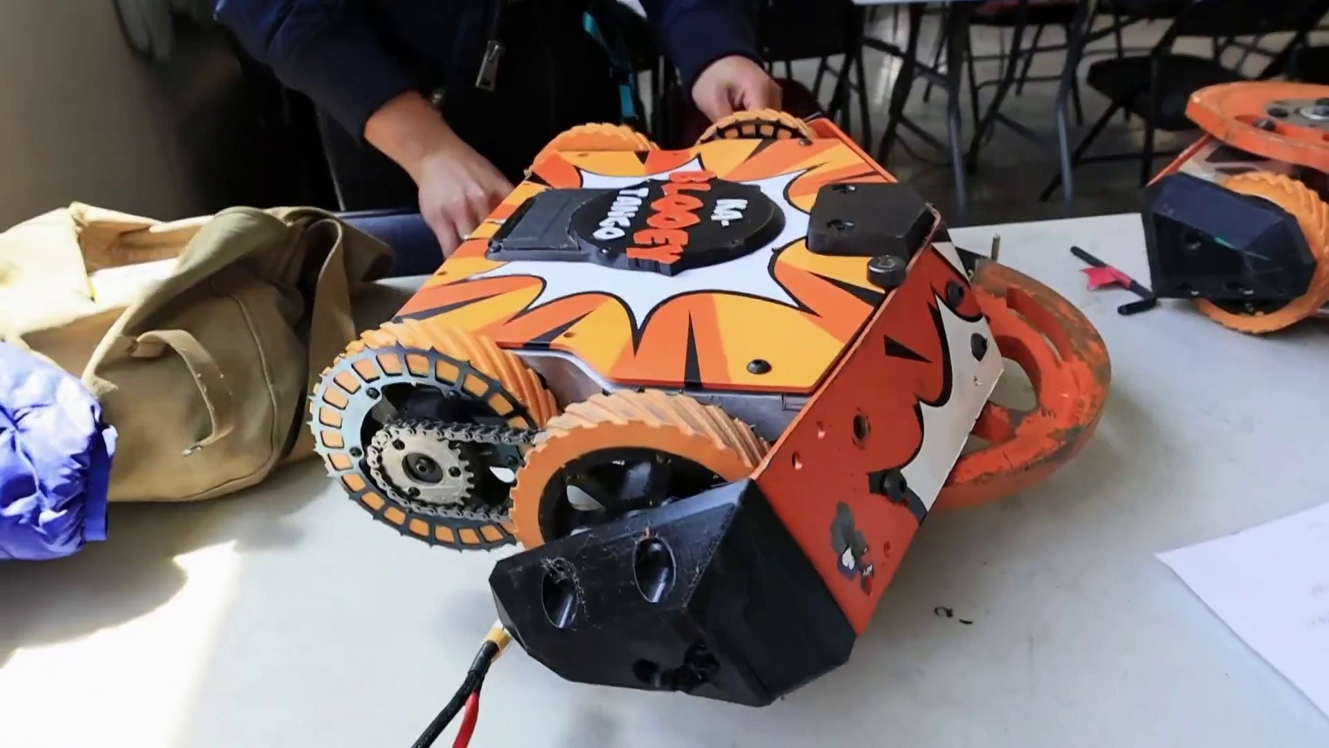 Watch TODAY Excerpt: Go behind the scenes of robot combat leagues - NBC.com