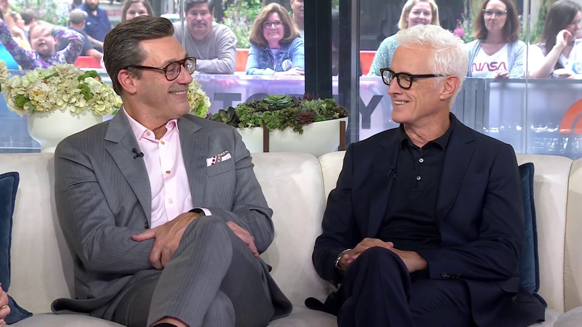 Watch TODAY Excerpt: Jon Hamm, John Slattery talk reuniting in ‘Maggie ...