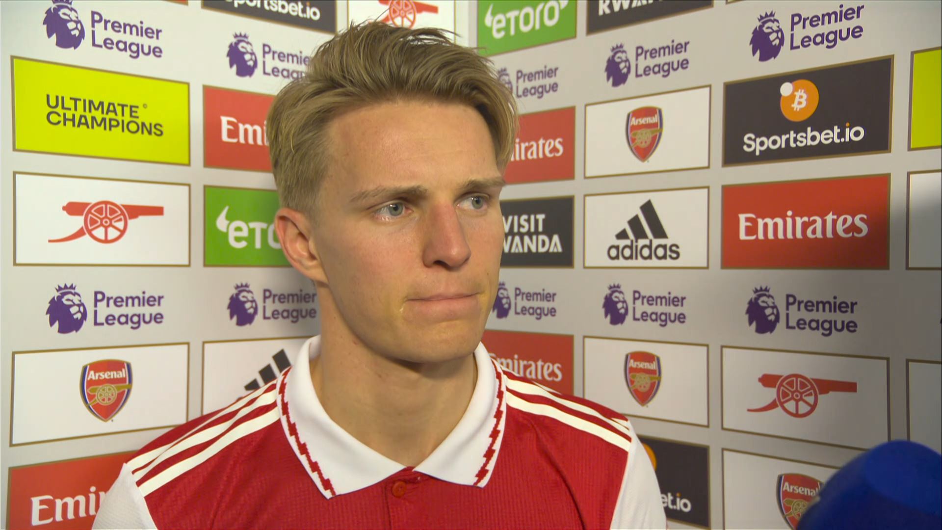 Watch Sports Clip: Odegaard concedes title after loss to Brighton - NBC.com