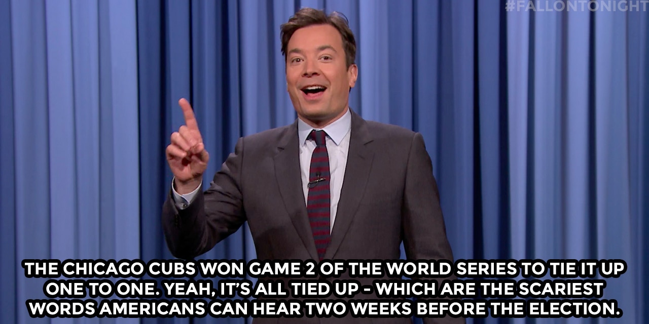 The Tonight Show Starring Jimmy Fallon: Jokes of the Week: 10/24/16 ...