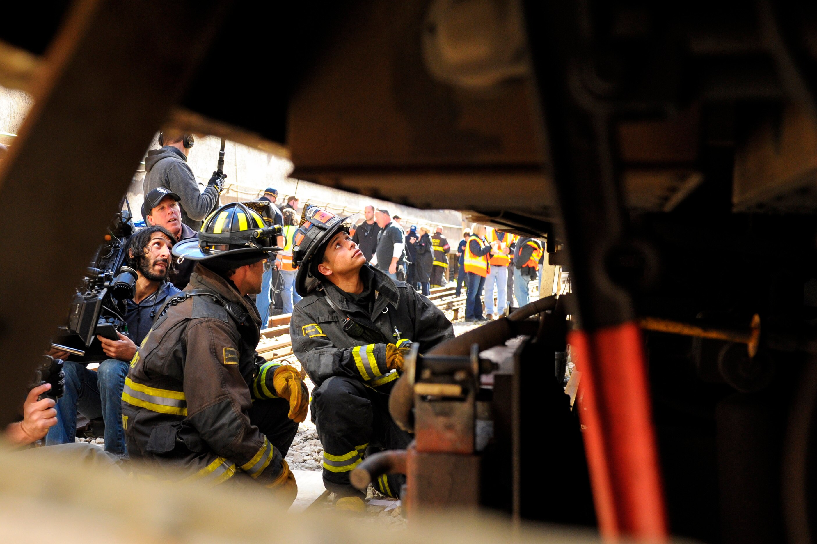 Chicago Fire: Behind the Scenes: Leaving the Station Photo: 274476 ...