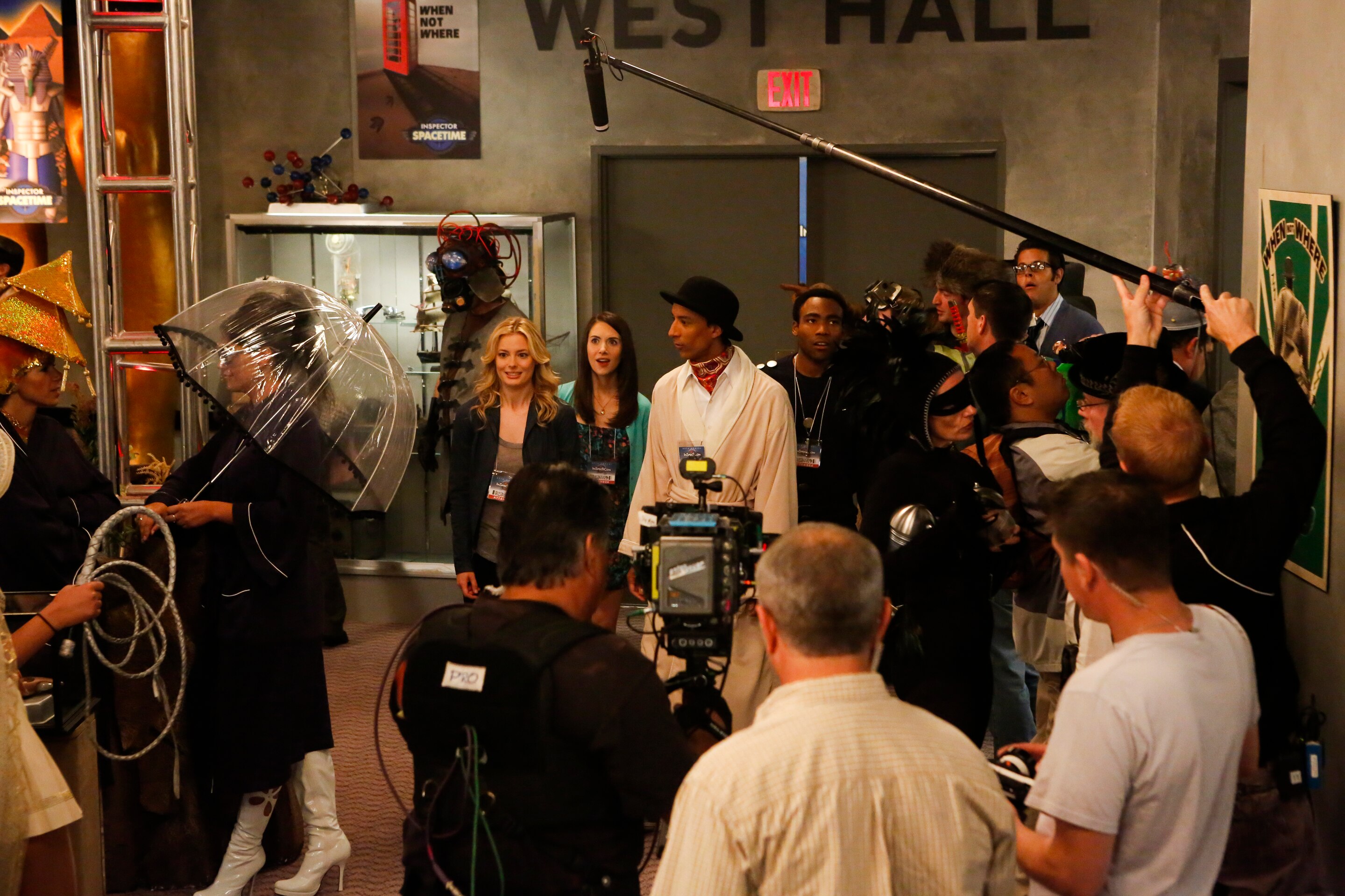 Community: Behind the Scenes: Conventions of Space and Time Photo ...