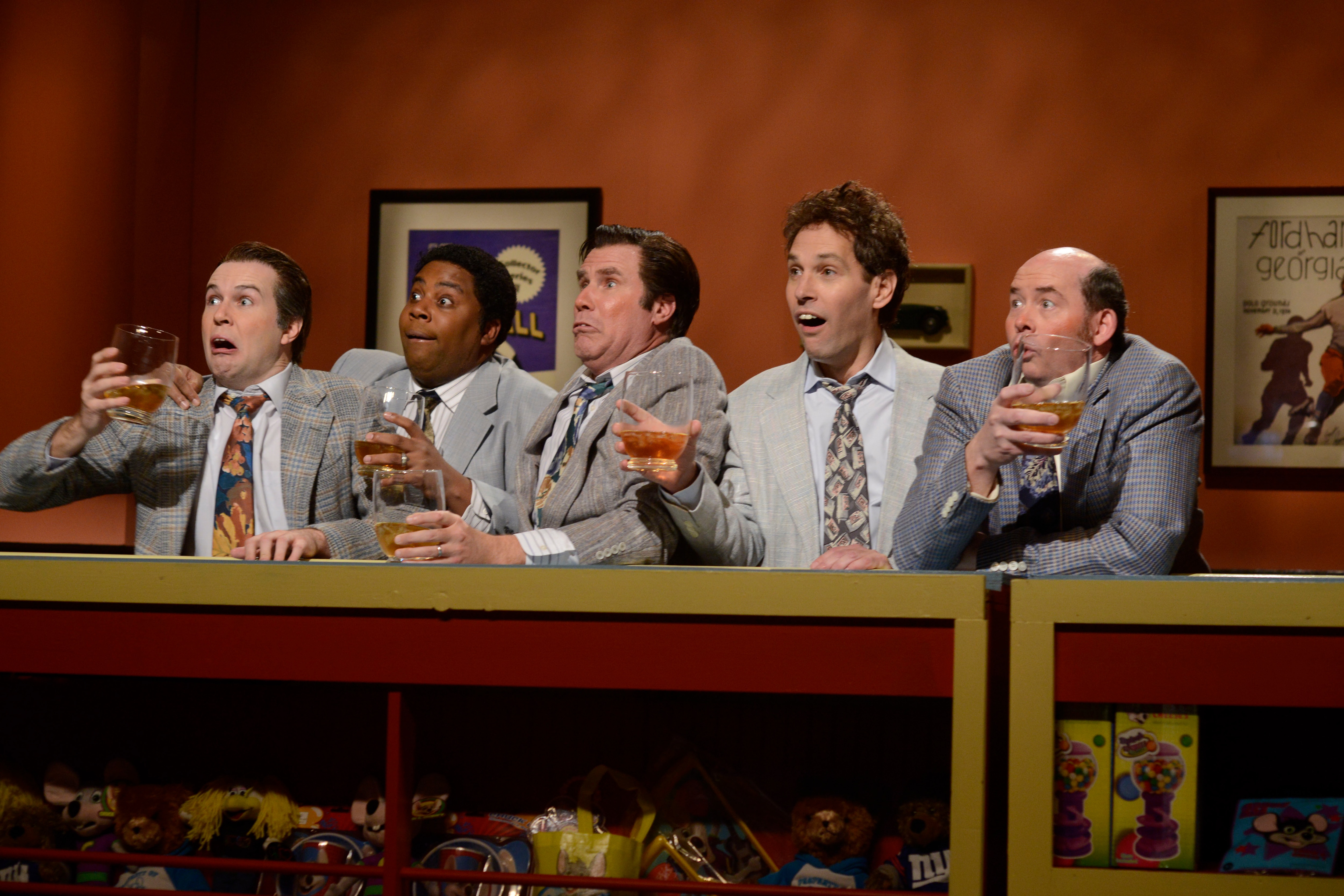 Saturday Night Live: From the Set: Paul Rudd and One Direction Photo ...