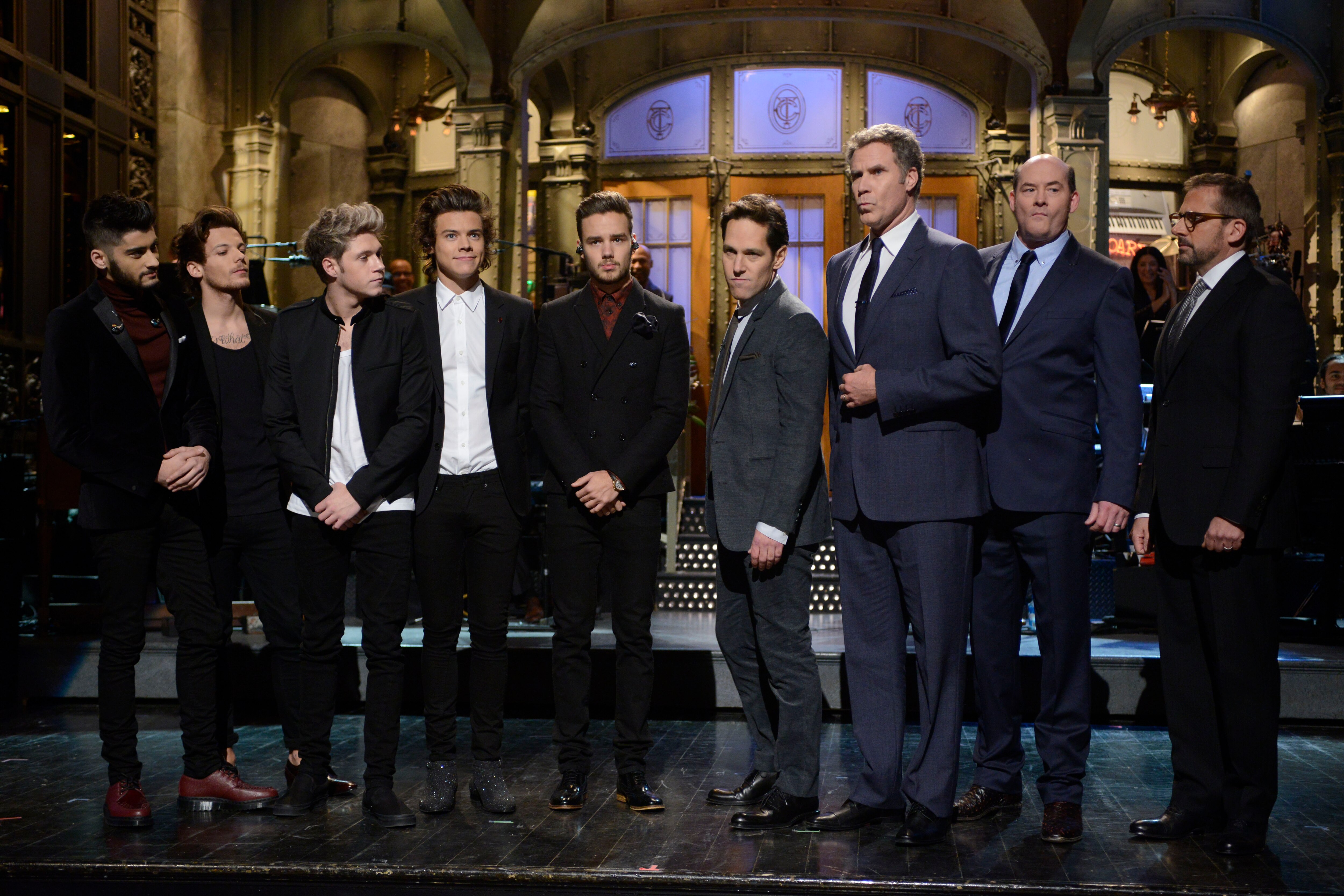 Saturday Night Live: From the Set: Paul Rudd and One Direction Photo ...