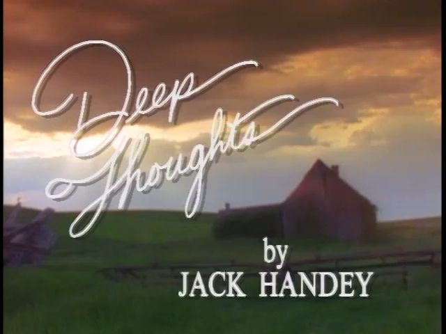 Saturday Night Live: Deep Thoughts Photo: 129991 - NBC.com