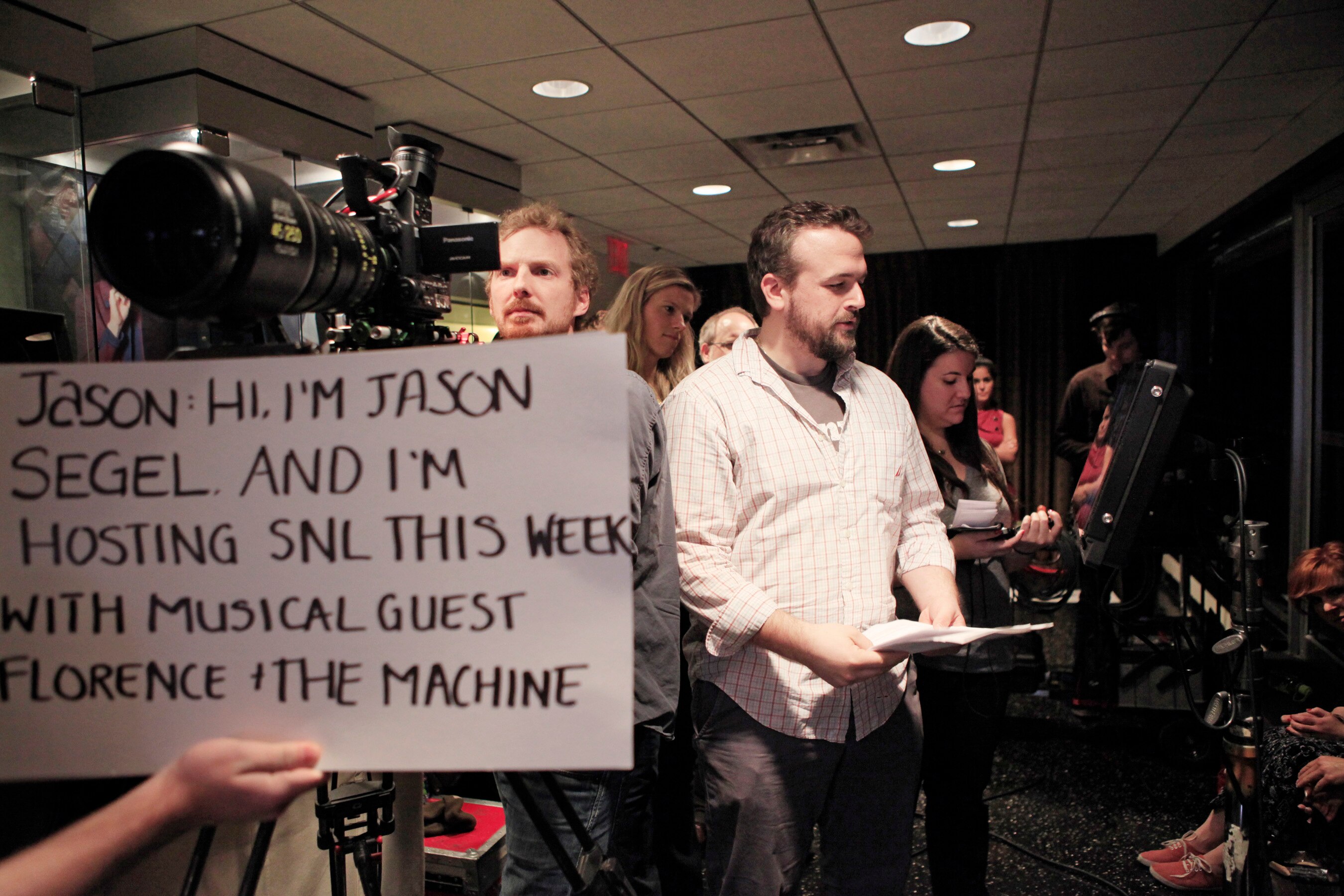 Saturday Night Live: Day in the Life of SNL: Jason Segel - Florence and ...