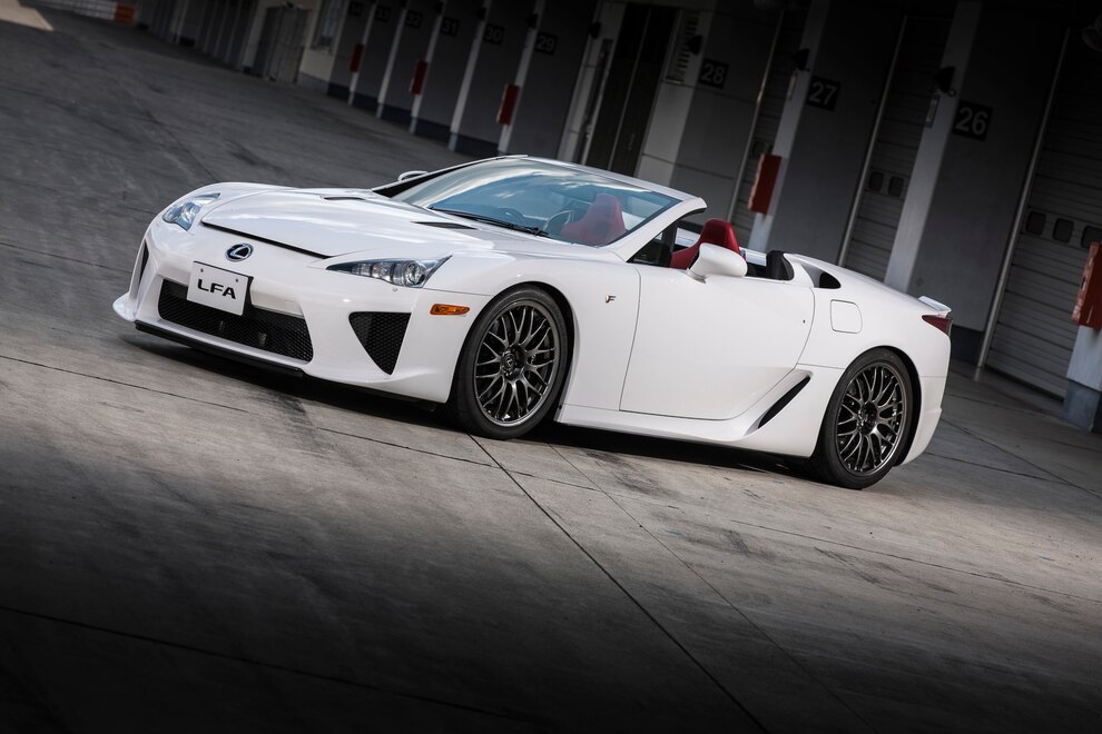 Jay Leno's Garage: Lexus LFA Spider Photo: 407631 - NBC.com