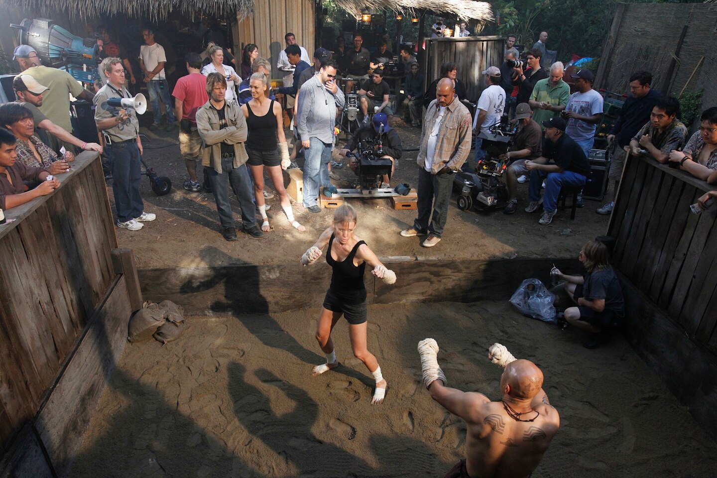 Chuck: Behind the Scenes: Sarah's Fight Scene Photo: 851171 - NBC.com